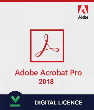 Adobe Acrobat Pro 2018 (PC) 1 Device - Adobe Key
